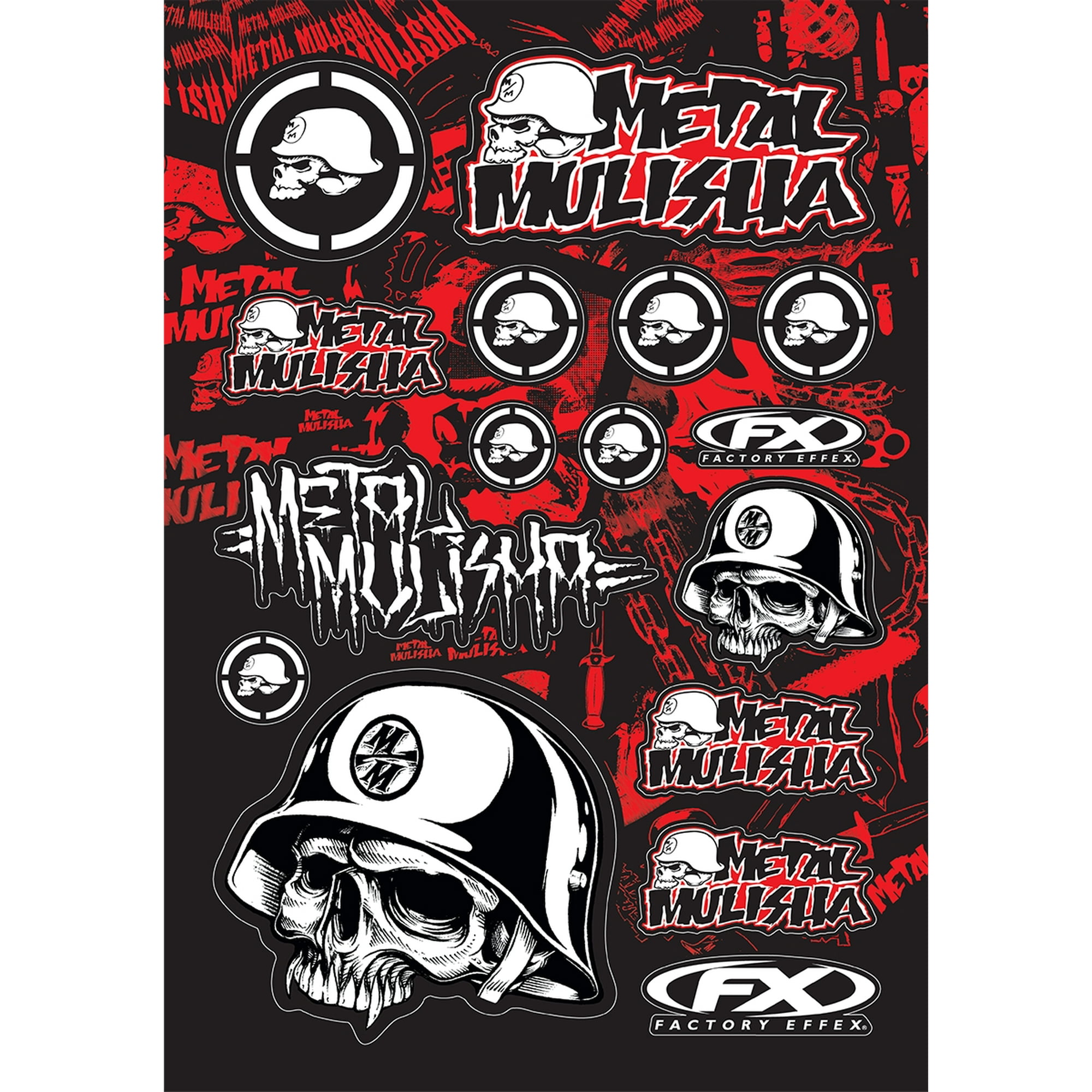 Metal Mulisha Skull Drawings