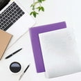 BAZIC 2 Pockets Poly Folder, Bubble Portfolio Document Folders, 6-Pack ...