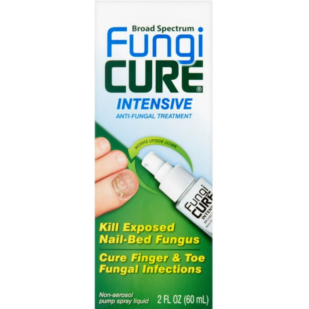 FUNGICURE Intensive Anti-Fungal Treatment 2 oz (Pack of 2) - Walmart ...