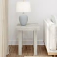 Plank+Beam Classic Square Side Table, Slim Side Table for Living Room ...