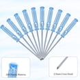 10 Pcs Mini Phillips Screwdriver, 2.5 mm Cross Head Precision ...