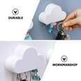 Magnetic Key Hanger No Punching Coat Towel Rack Cloud Bedroom Hooks ...