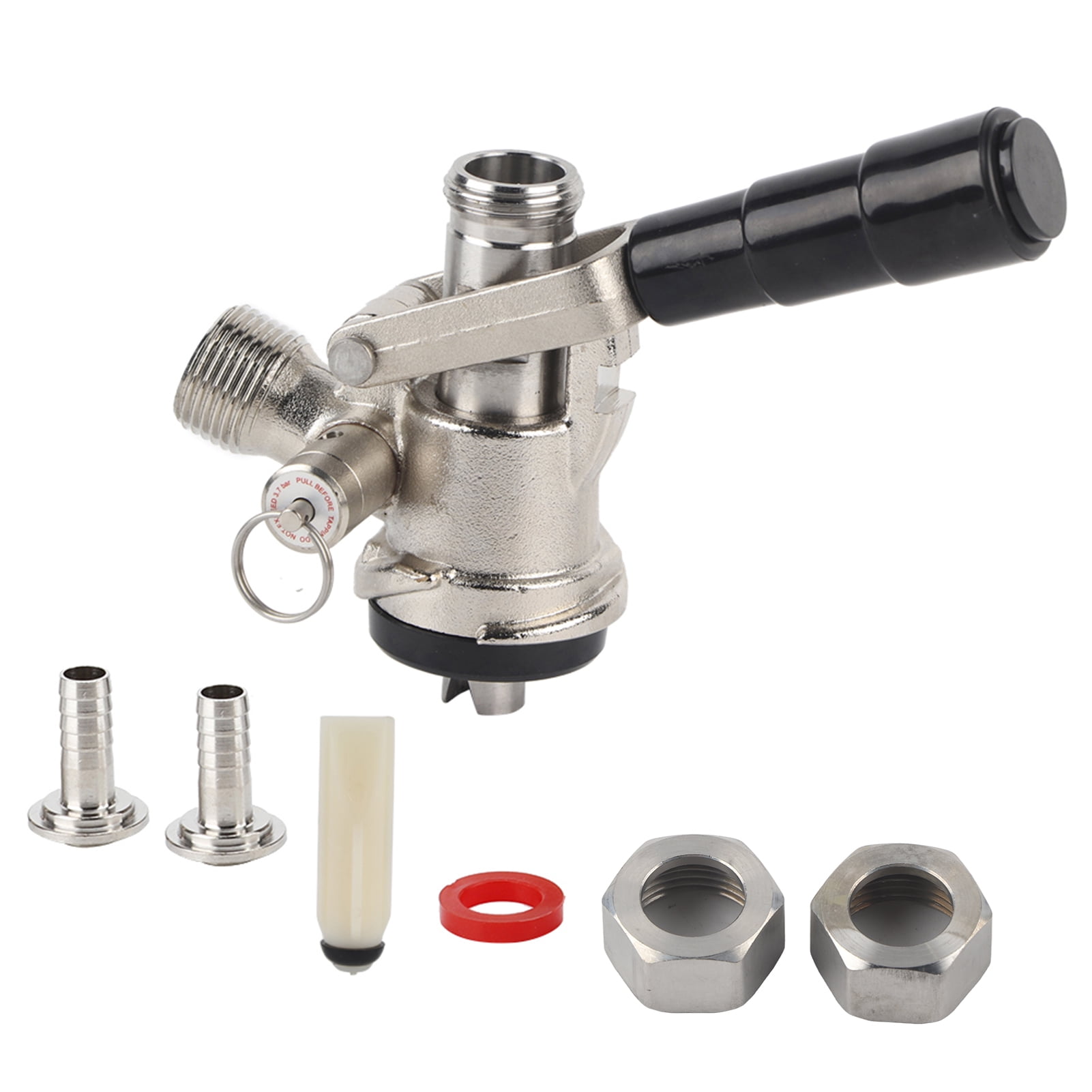 プレゼント Low Profile D System Keg Tap Coupler w Pressure Relief by Perlick ...