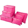 Dalrosia 6PCS Travel Packing Organizers Cubes, Clothes Storage Bags ...