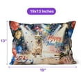 Happy New Year Chinese Shar-Pei Chills on Year-End Party Pillow Cushion ...