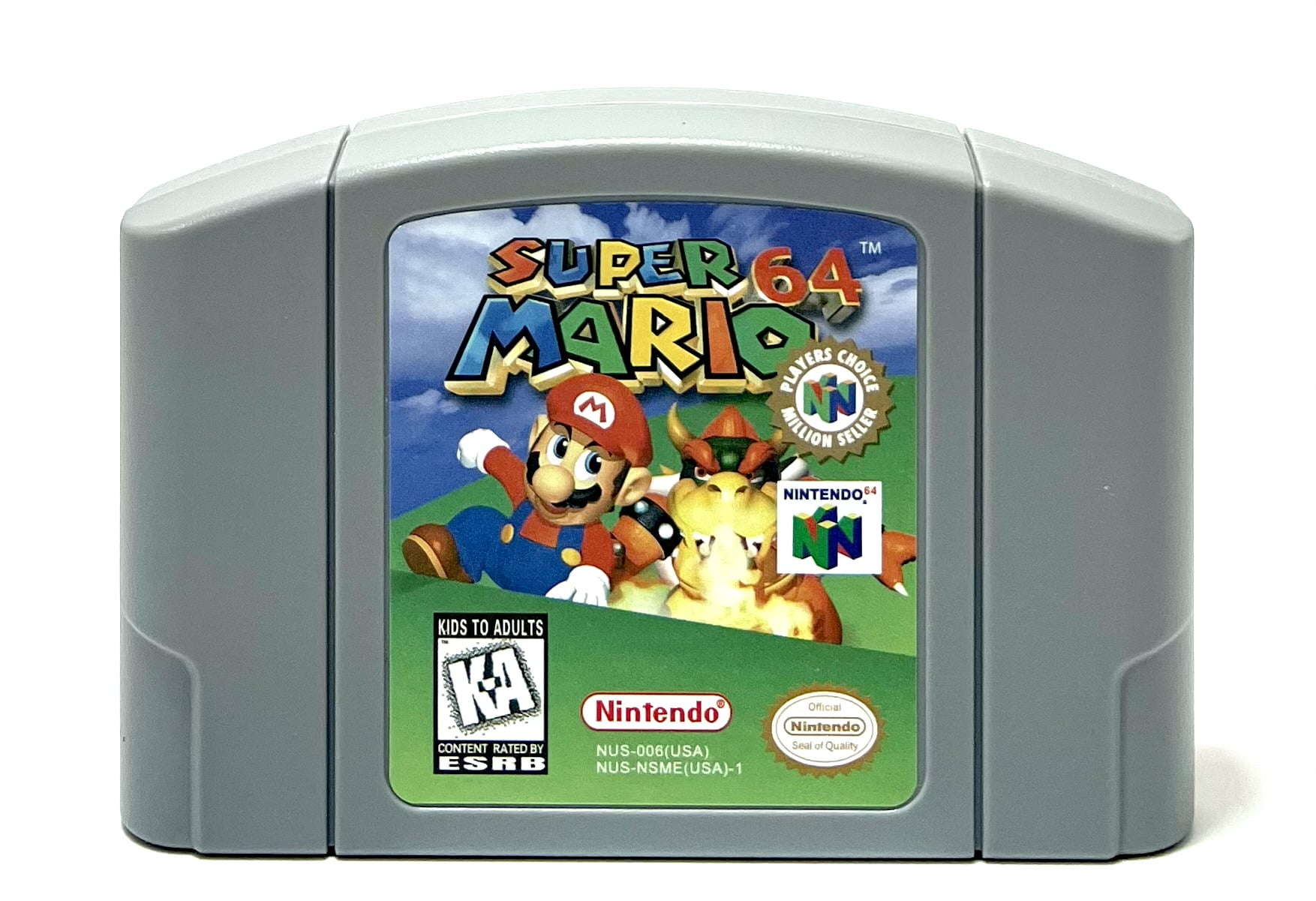 Super Mario 64 N64 Cartridge for Nintendo 64 (US/Canada) NTSC - Walmart.ca