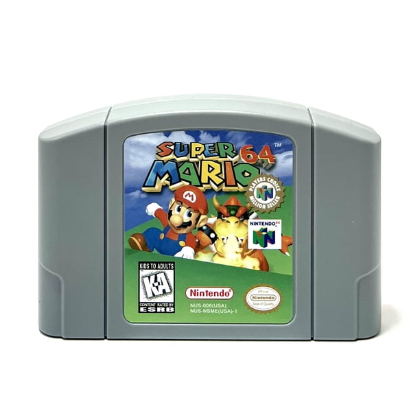 Super Mario 64 N64 Cartridge for Nintendo 64 (US/Canada) NTSC - Walmart.ca