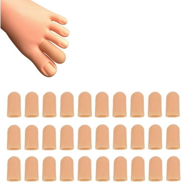 30 Pieces Gel Toe Caps, Silicone Toe Protector, Toe Covers, Protect Toe ...