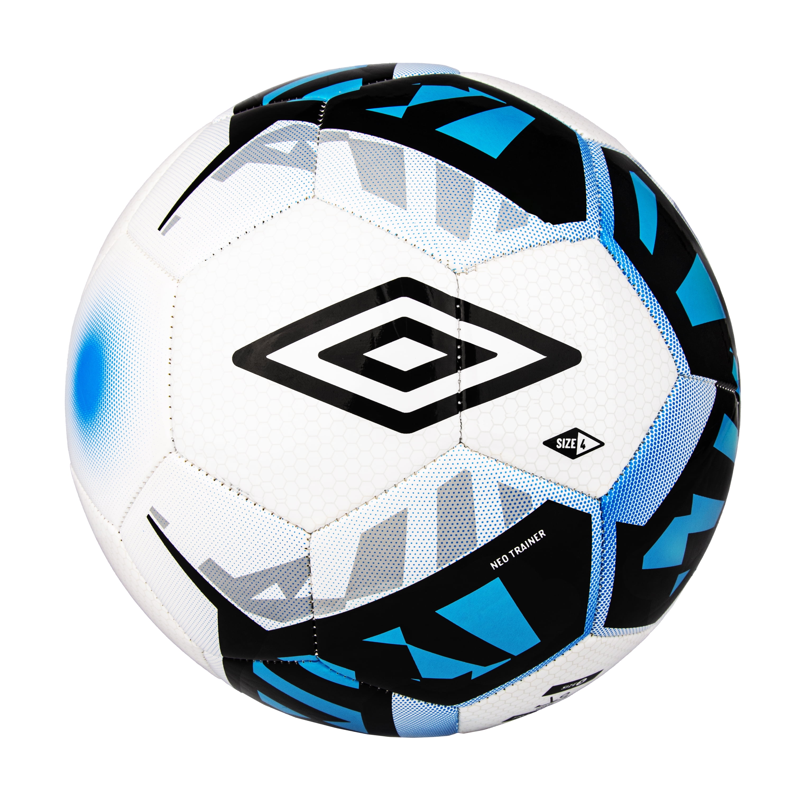 Umbro Neo Size 4 Soccer Ball for Kids 8-12 years, Blue - Walmart.com