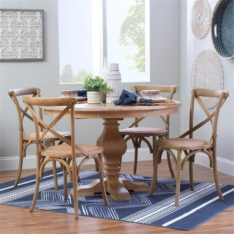 Modern Rustic Round Dining Table