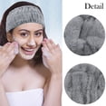 3 Pack Microfiber Towel Headbands for Washing Face, Soft Facial Makeup ...