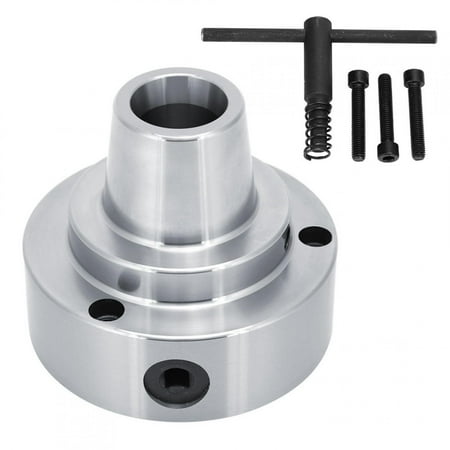 Fugacal 5in 5C Collet Chuck Set Collet Adapter 6000 RPM Plain Back ...