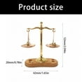 Collectible Miniature Balance Scale Antique Design For 1/12 Doll House ...