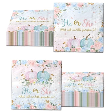 Homlouue 100 PCS Fall Paper Napkins 3 Ply Disposable Napkins ...