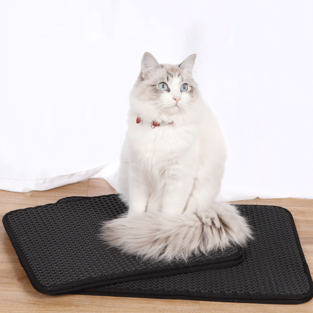 Double-Layer Cat Litter Pad Pet Pad Honeycomb Double-Layer Design ...