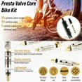 sunsanly Presta Valve Core Kit Rustproof Corrosion Resistant Reliable ...