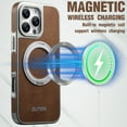 Designed for iPhone 15 Pro Case with Magnetic Ring Stand & Secure Ring ...