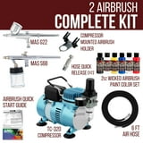 Professional Master G22, S68, E91 Airbrush Kit with Master Compressor ...