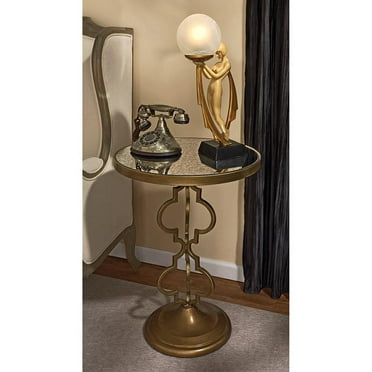 Design Toscano Moroccan Monkey Butler Pedestal Sculptural Table ...