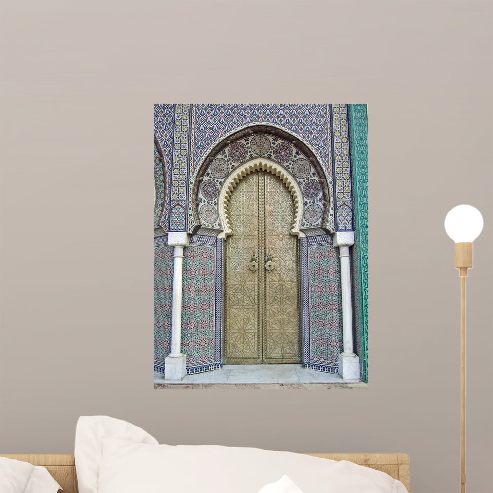 Oriental Gate Wall Mural Decal Sticker, Wallmonkeys Peel & Stick Vinyl ...