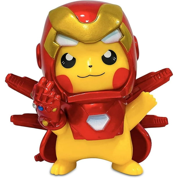Iron Man Mk5 Gk Pika-chu Marvel Heroes Iron Man Thanos Gloves Figure ...