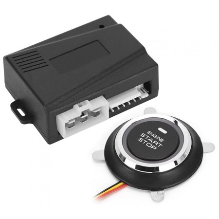 FLAMEEN 24V Universal Engine Stop Start Button Keyless Push Switch ...