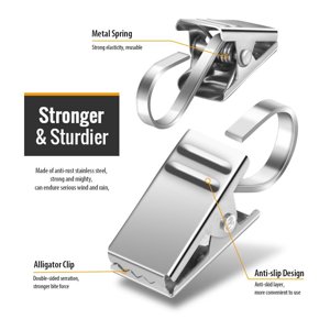 Curtain Rings & Clips | Walmart Canada