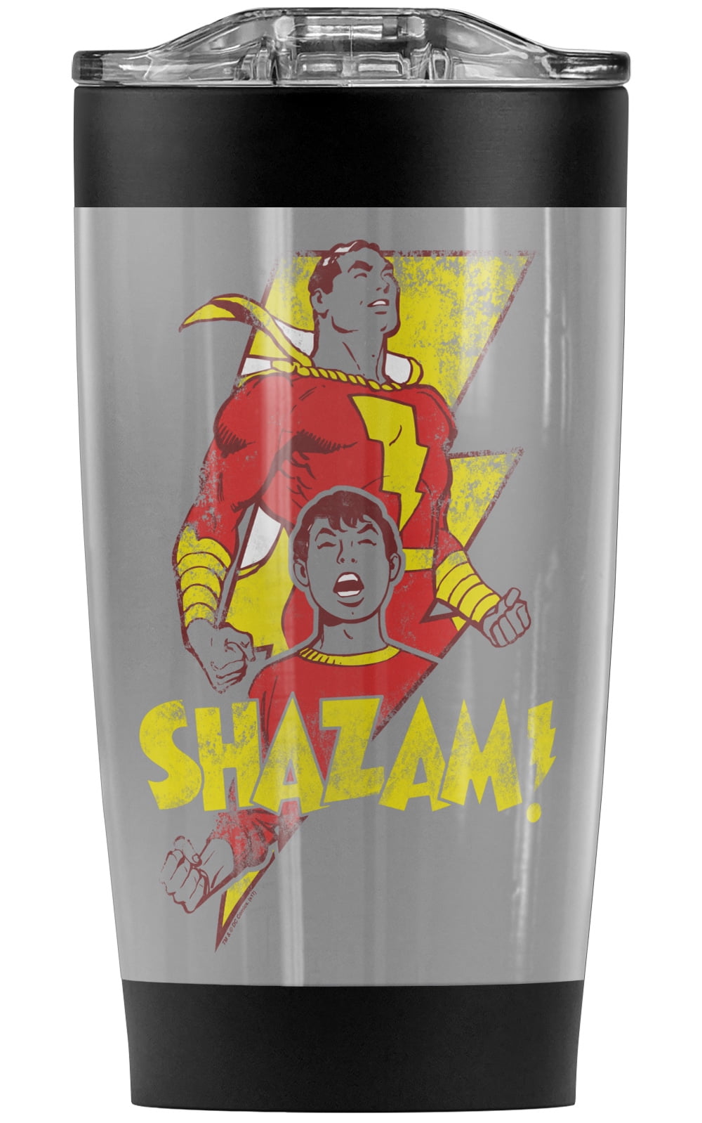 Justice League Shazam! Transformation Stainless Steel Tumbler 20 oz ...