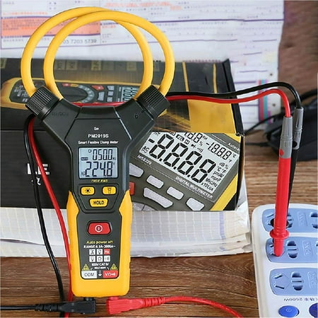 PM2019S Intelligent Clamp Meter 3000A AC/DC 3000A Digital Multimeter ...