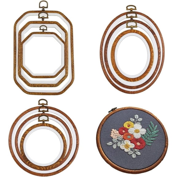 Embroidery Stand, Adjustable Cross Stitch Floor Frames With 12 Hanging ...