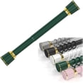 28-48in No-Drill Heavy-Duty Metal Tension Closet Rod, Green - Walmart.com