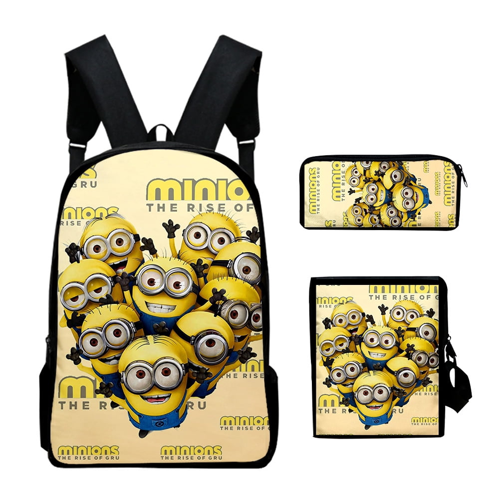 Minions Despicable me 2 Merch Backpack Rucksack Cosplay Pack Schoolbag ...