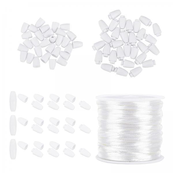 Click here for Guool 2x30 Pieces Clasp Bead Barrel Connectors Det... prices