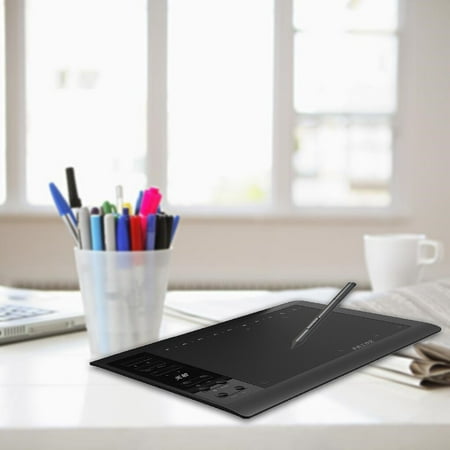 kurtrusly G10 10x6 inch Digital Tablet 8192 Levels Graphic Drawing ...