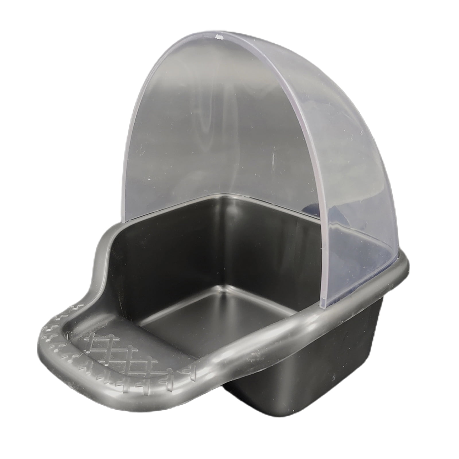 Bird Feeder No Mess Plastic Parakeet Food Dispenser Inside of Cage ...