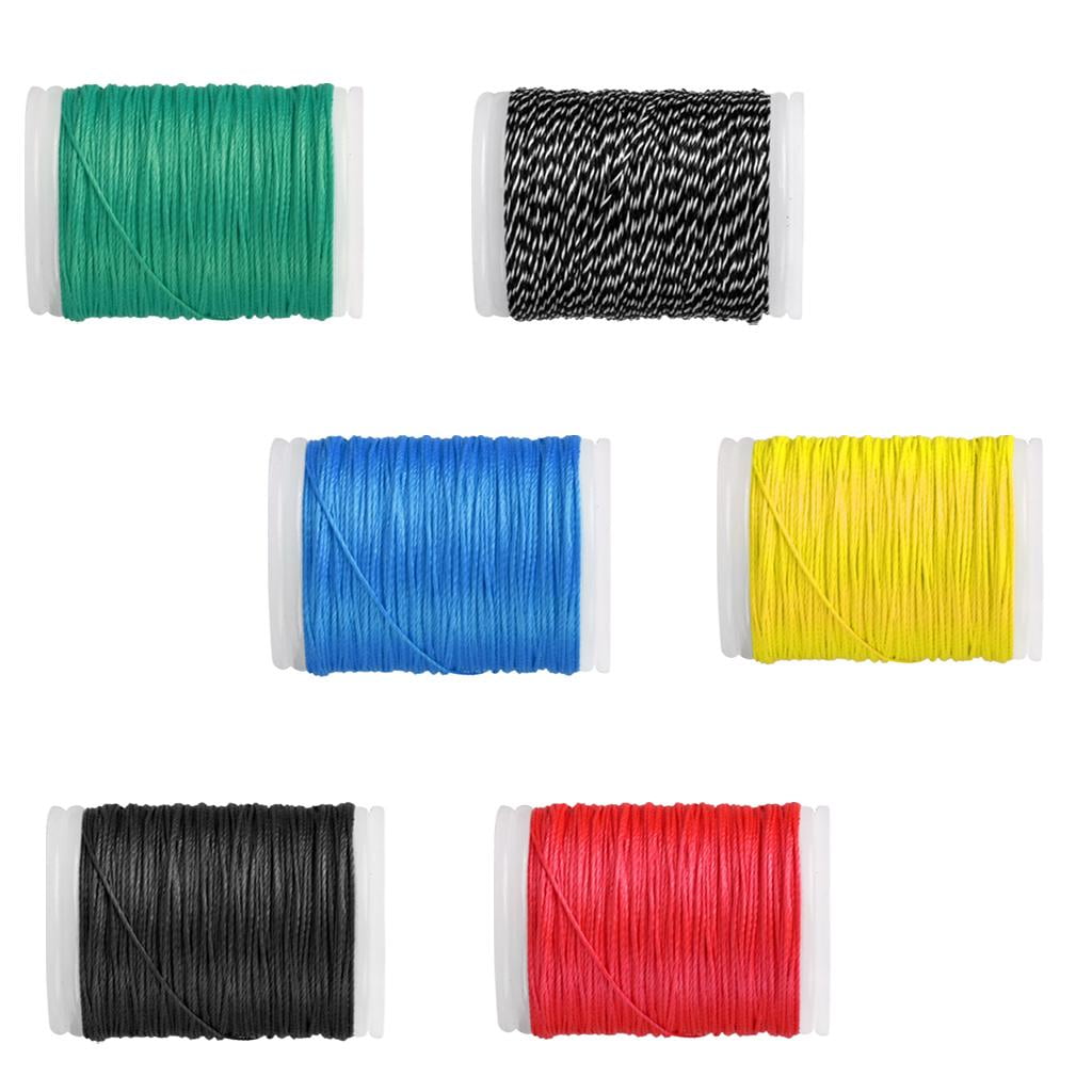 Cuerda de Fibra Zulema 6 de Servicio de 110m para Peep Nock Bow String ...