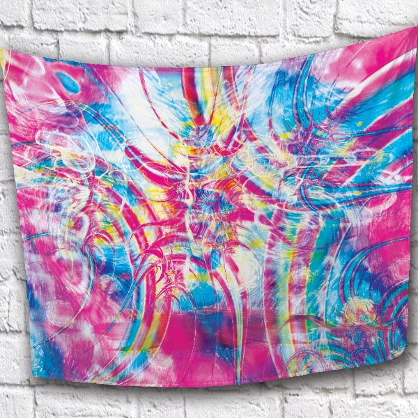 NEW!! Cotton Candy Tripp FleeceThrow Blanket. Size 50" x 60". Warm ...