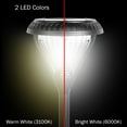 Gama Sonic Premier Solar LED Pathway Landscape Light with Dual Color 4 ...