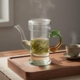 kowaku Tea Set Heat Resistant Design Tea Pot drop Spout Glass Teapot ...