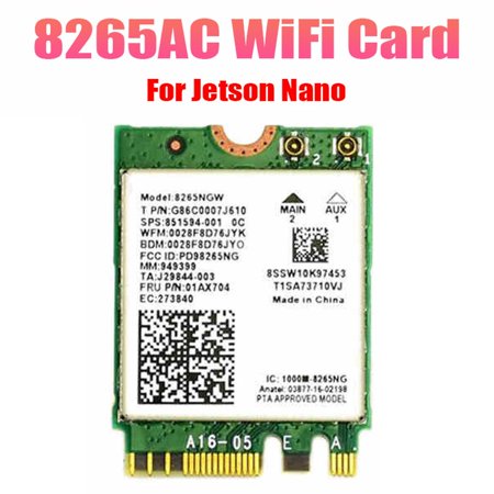 8265ac Wifi Card Network Adapter For Jetson Nano Wifi Module | Walmart ...
