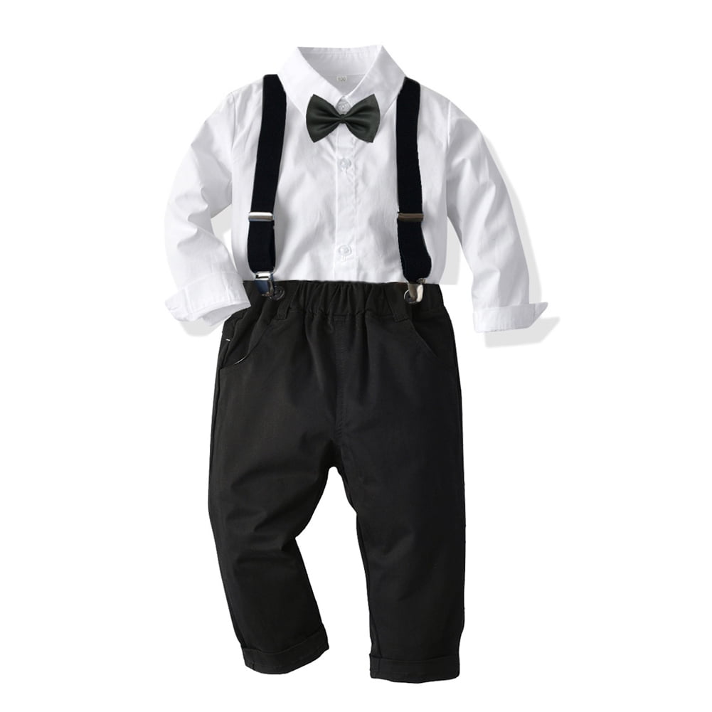 Click here for Beautyzll 1-8y Toddler Kids Boys Gentleman Shirt W... prices