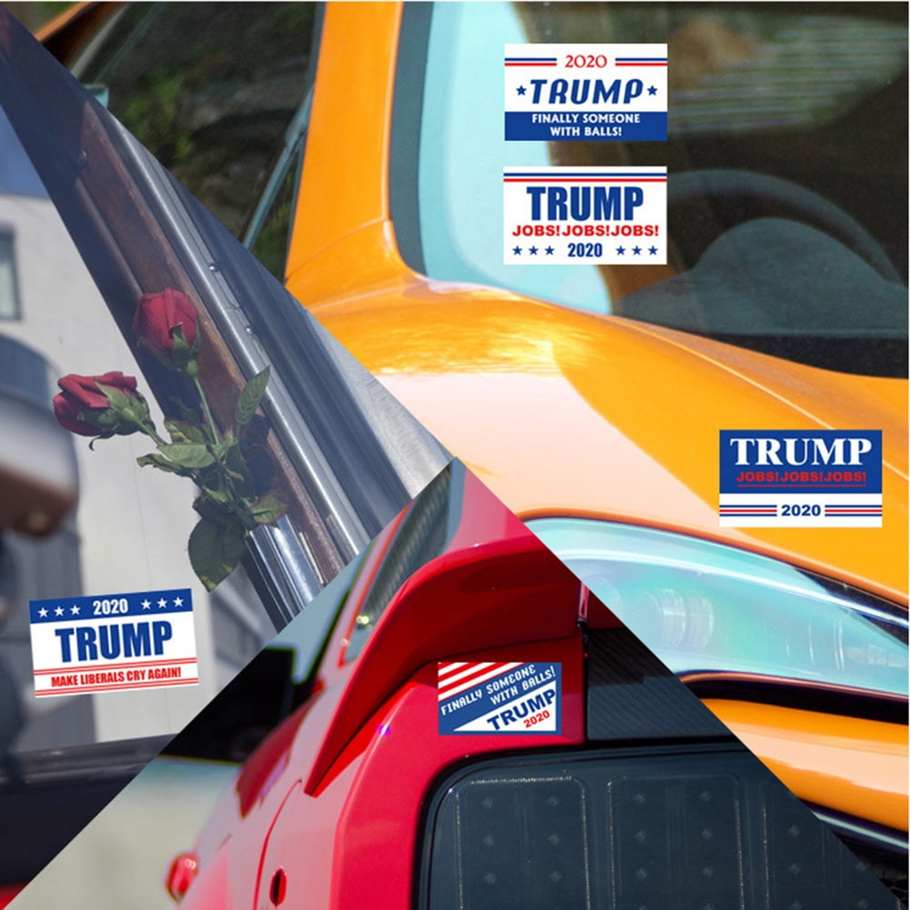 1 rollo de pegatinas del presidente Donald Trump de EE. UU. Keep ...