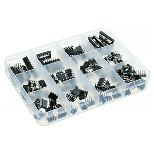 12 Values OPAMP ULN2003AN ULN2803Apg Dip14 Socket Dip8 Socket IC Chips ...