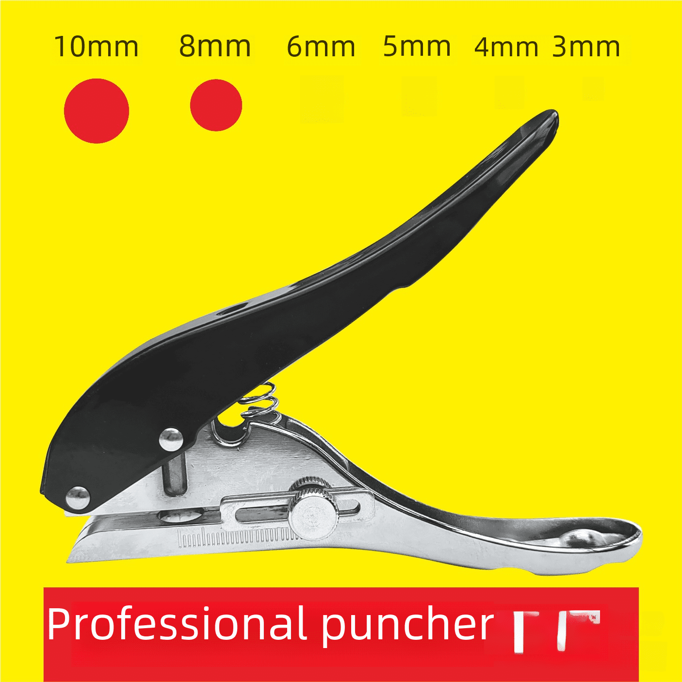 Perforadora manual, perforadora para estudiantes, perforadora de bordes ...