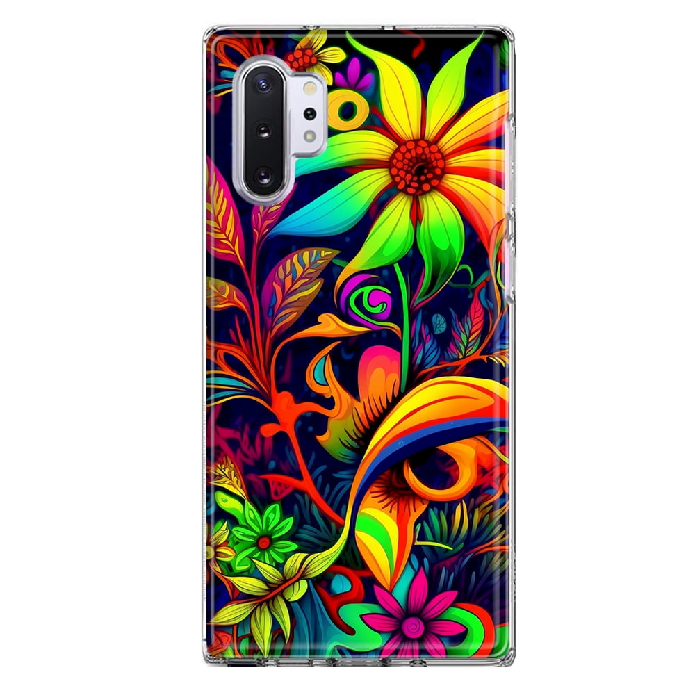 MUNDAZE Samsung Galaxy Note 10 Plus Shockproof Clear Hybrid Protective ...