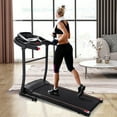 Merax Compact Electric Folding 2.5HP Treadmill with Audio and Incline ...