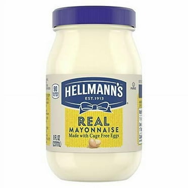 Hellmann's Mayonnaise, Cholesterol Free, 30 fl oz Jar - Walmart.com