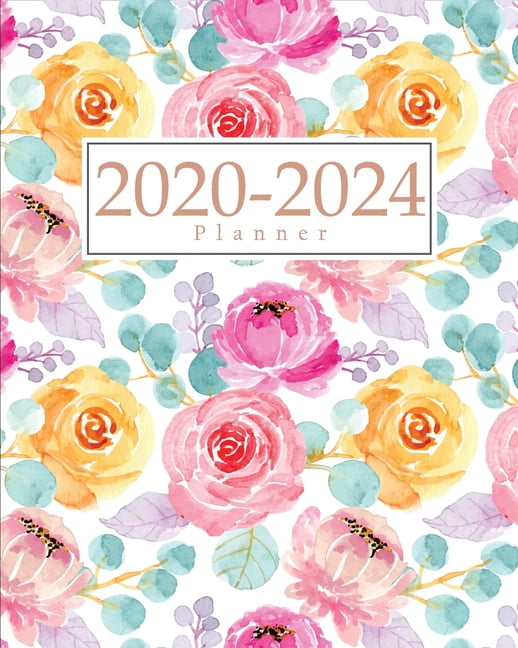 2020-2024 Planner: 5 Years Planner Monthly and Weekly Planner ...