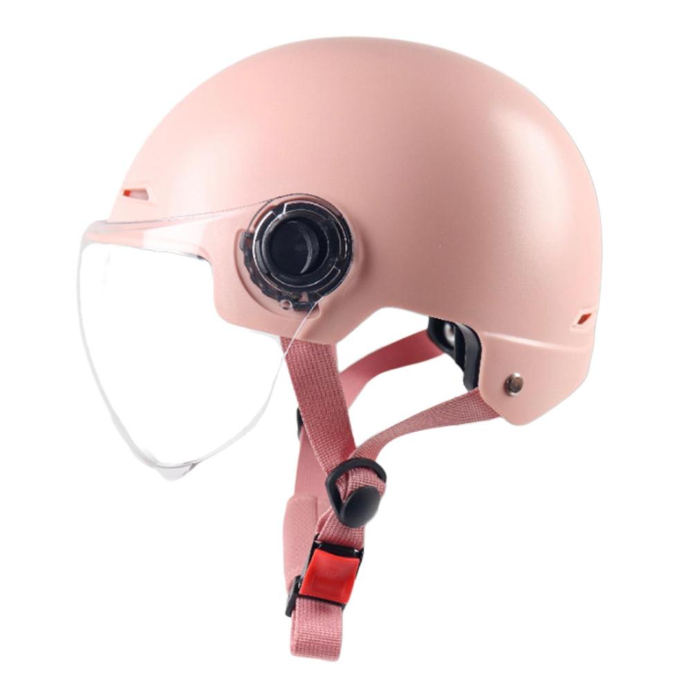 Simple Motorcycle Helmets Men Women Electric Vehicle Helmets Electric ...