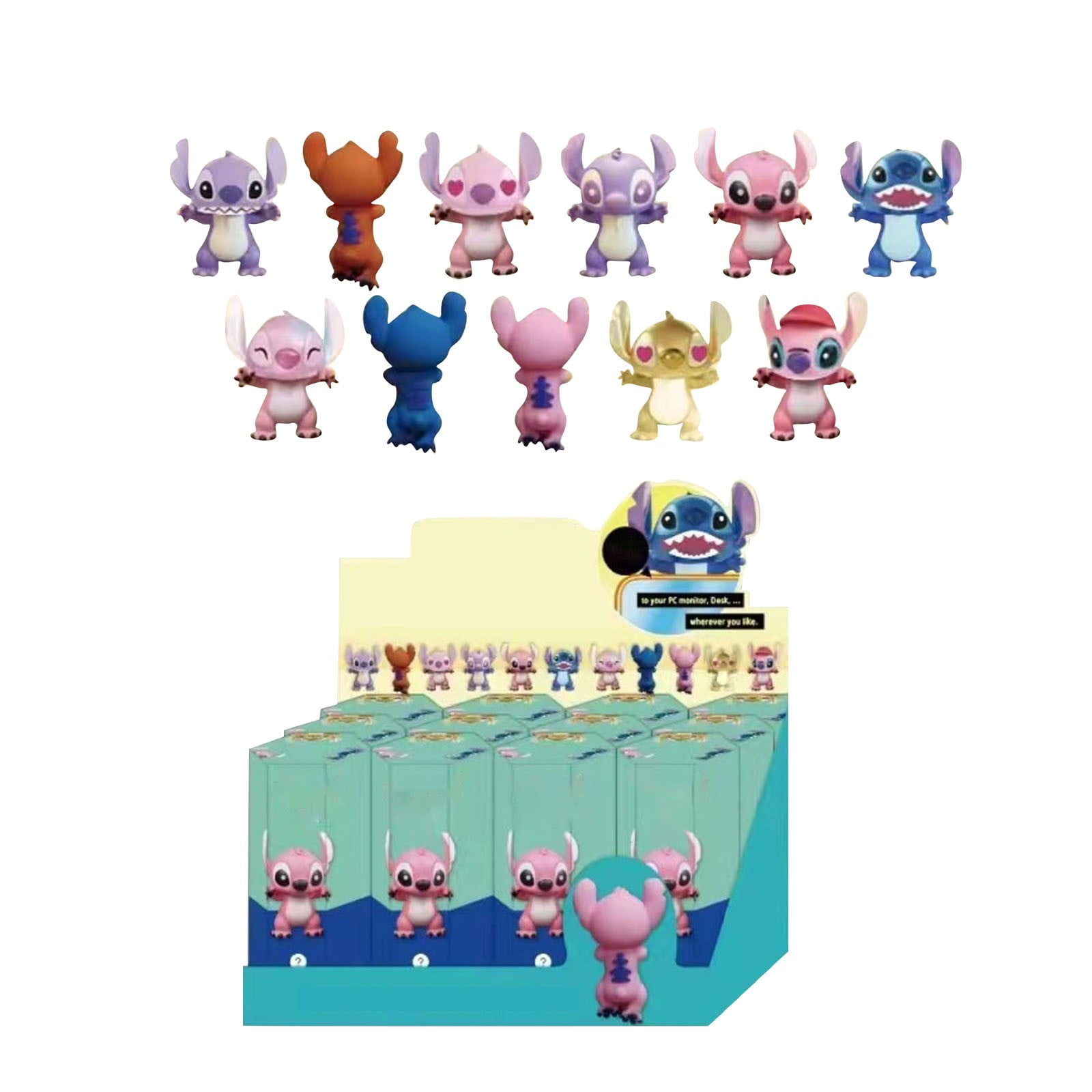 12Pcs Sonny Angel & Stitch Series 2024 - Original Mini Figure, Limited ...